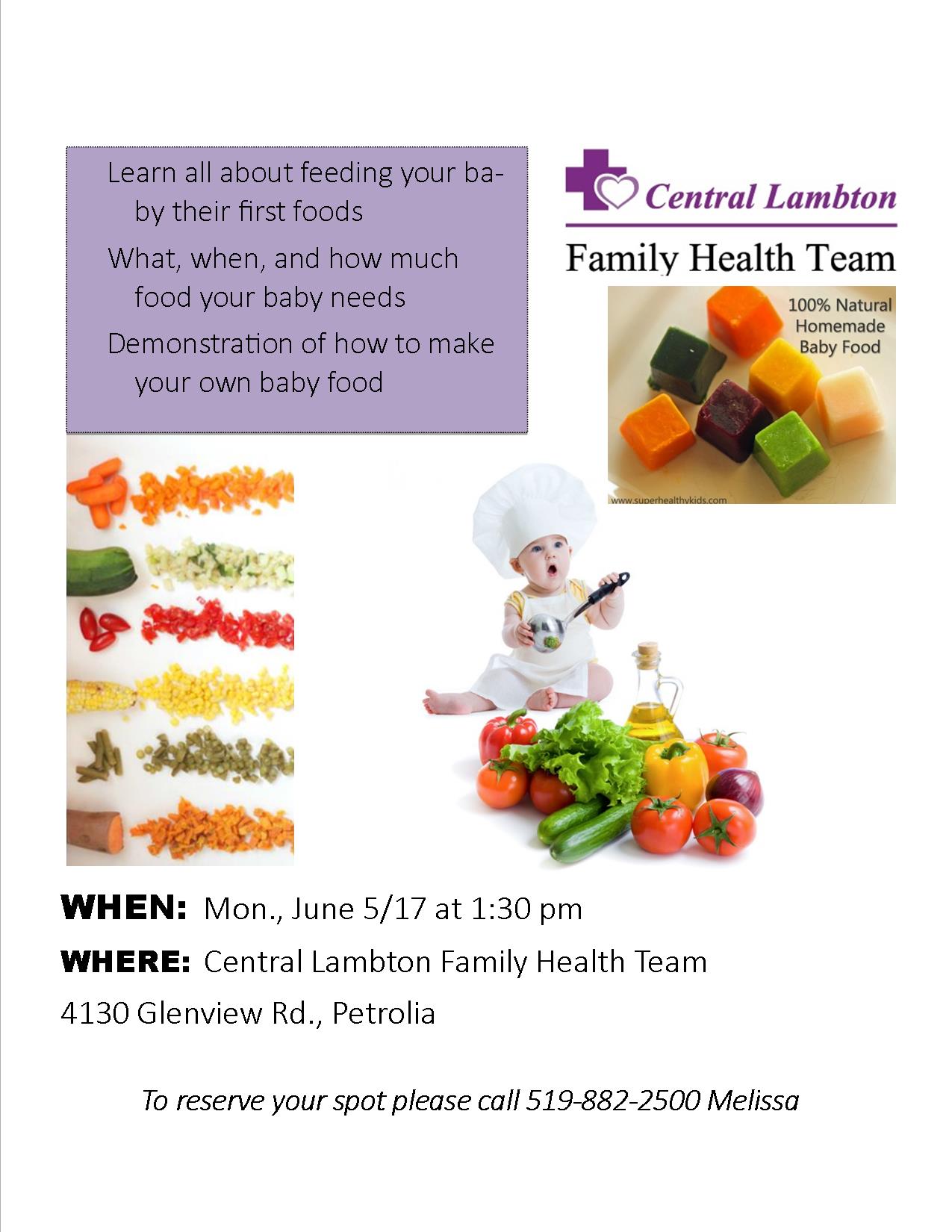 First Steps to Feeding your Baby - Central Lambton Family Health Team